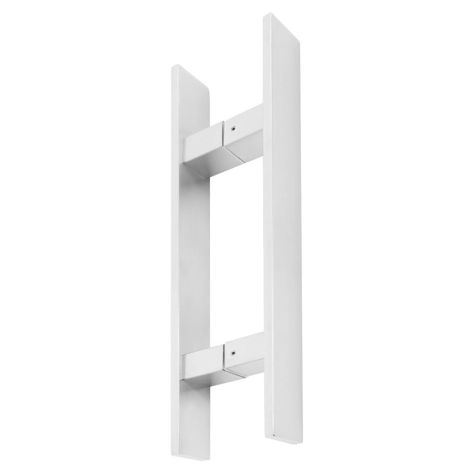 Stainless Steel Double Sided Push Pull Door Handle, H-shaped Door Pull ...