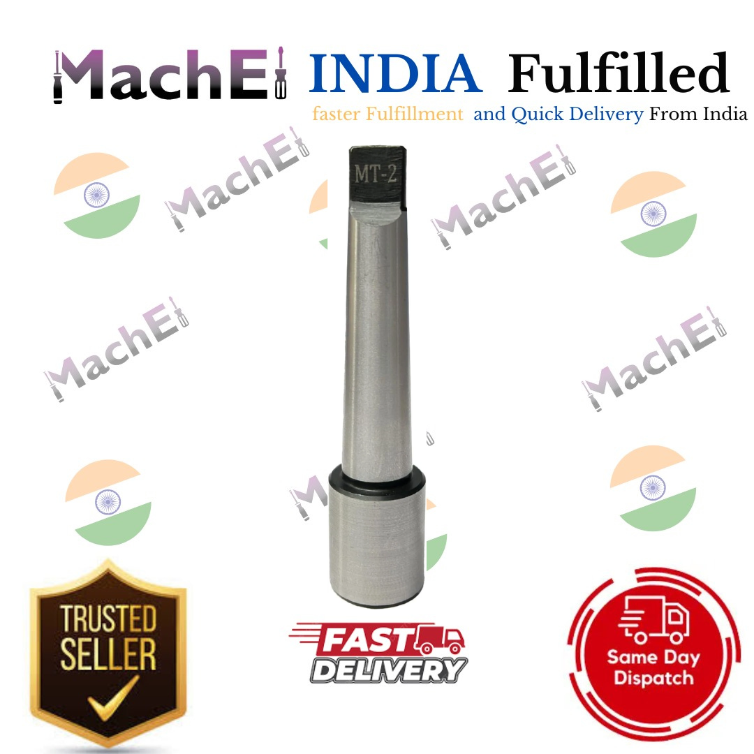 MachEl MT2 Morse Taper Shank - Soft Blank End Arbor for Lathe, Mill ...