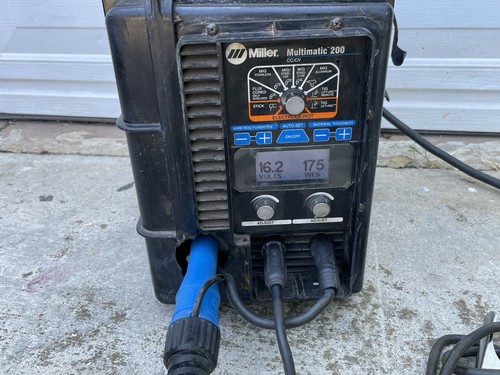 Miller Multimatic 200 Mig/tig &Stick Welder | eBay