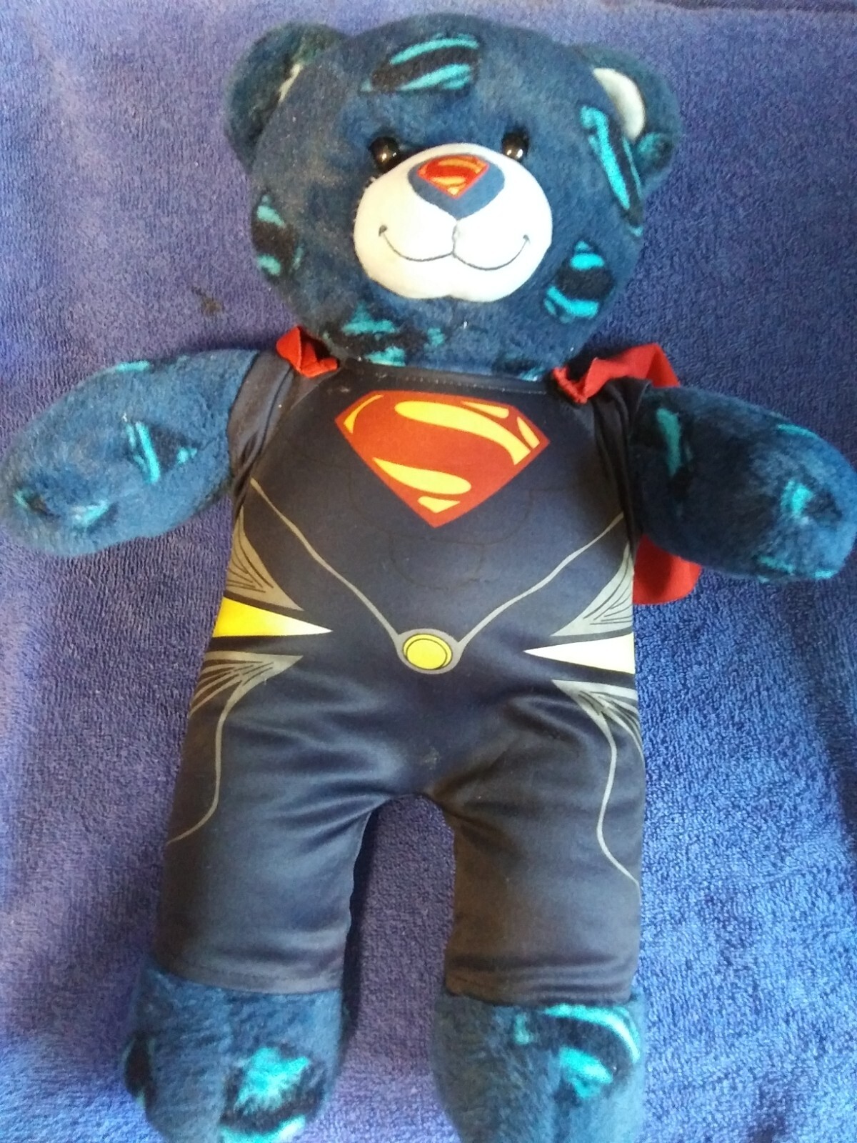 SUPERMAN Build A Bear With Man Of Steel Outfit | eBay
