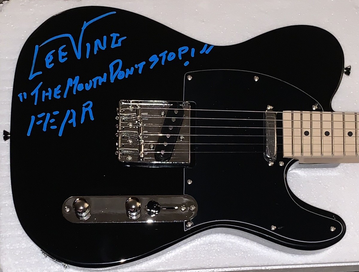 Lee Ving Guitar Spit Stix And Lee Ving Of Fear Take Command 13