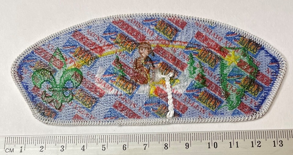 Rainbow Council Illinois S2b CSP Horizontal Hat Vintage Boy Scouts BSA ...