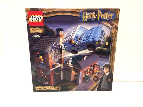 LEGO 4728 Harry Potter Escape From Privet Drive - Vintage 2002 HP Set ...