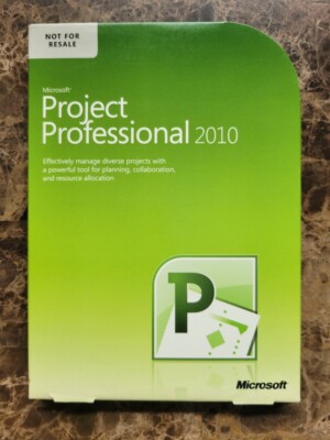 Genuine Microsoft Project Professional 2010 Full Version | eBay