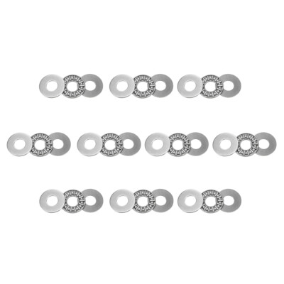 AXK1024 Thrust Needle Roller Bearings 10mm ID 24mm OD 2mm T with ...