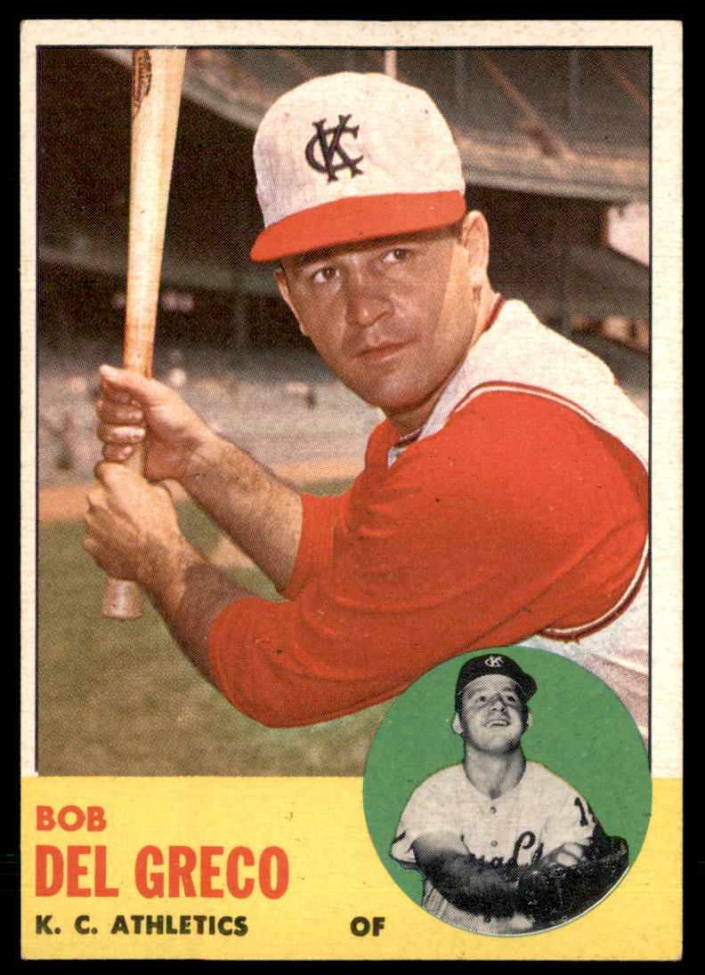 1963 Topps #282 Bob Del Greco EX/EXMT | eBay