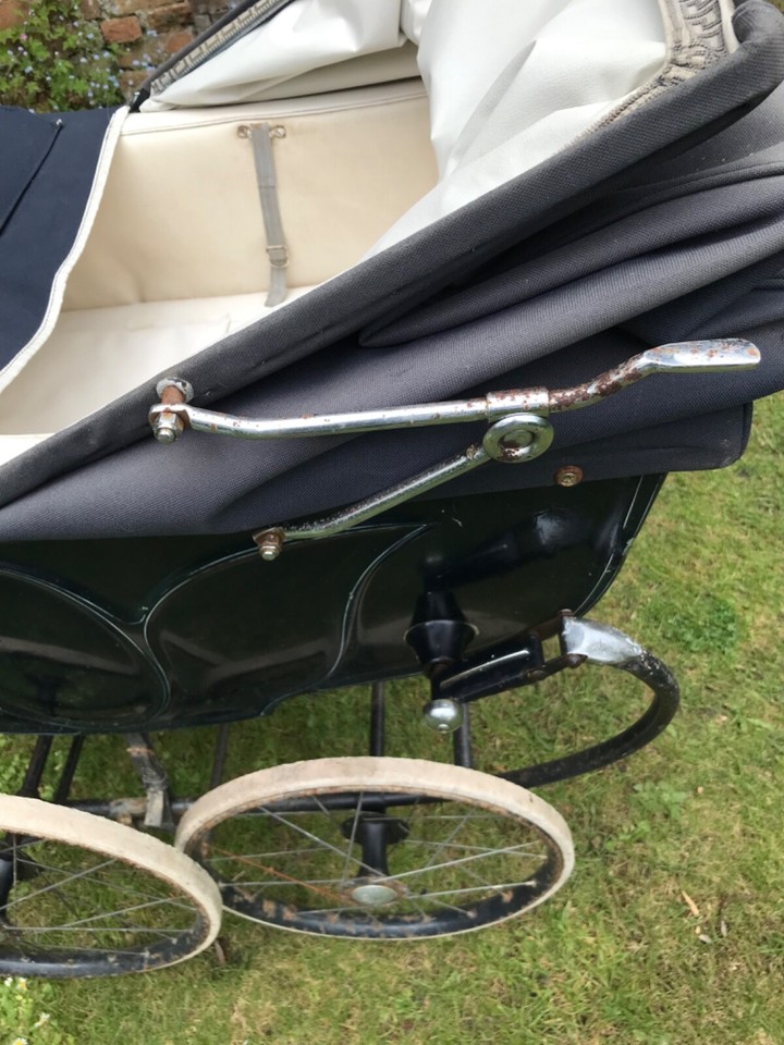 vintage silver cross coachbuilt pram | eBay