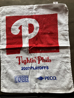 2007 PHILLIES PLAYOFF RALLY TOWEL MLB SGA ( ICEE SPONSOR) | eBay