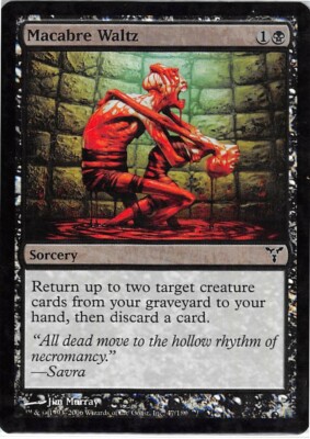 Macabre Waltz *FOIL Common* Magic MtG x1 Dissension SP | eBay