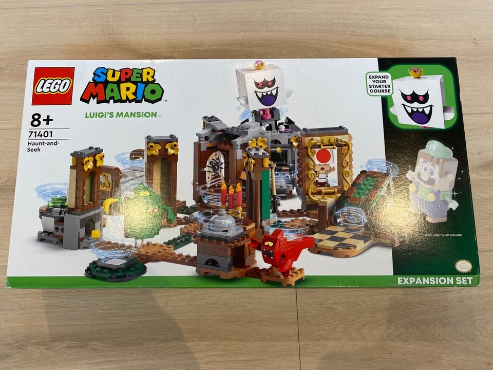 LEGO 71401 Super Mario Luigi's Mansion Haunt-and-Seek Expansion Set ...