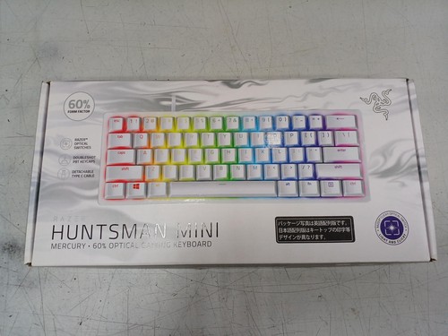 Razer Huntsman Mini 60% Gaming Keyboard White Good Condition Used | eBay