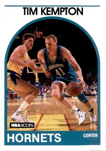 1989-90 Hoops Tim Kempton Rookie Charlotte Hornets #288 | eBay
