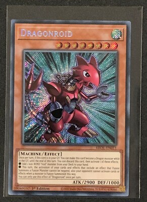 Dragonroid | BROL-EN011 | Secret Rare | 1st Edition | YuGiOh TCG | eBay