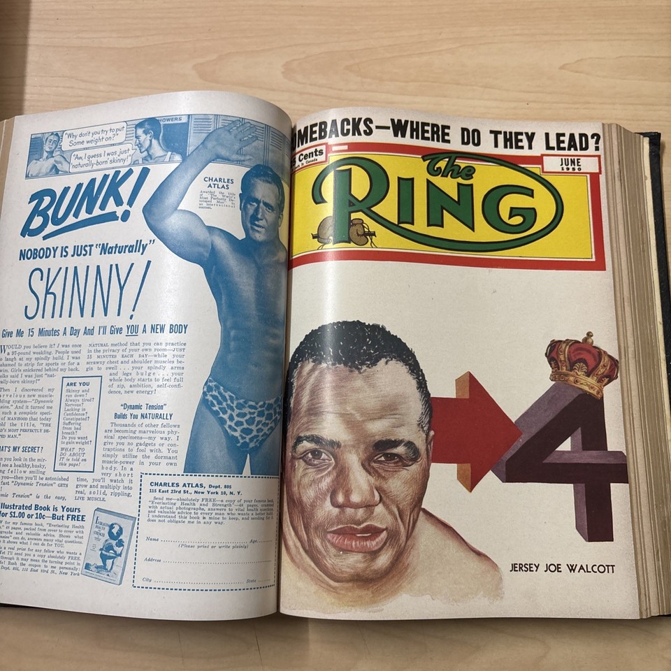 The Ring Bound Magazine February 1950 to January 1951 1950-1951 VTG ...
