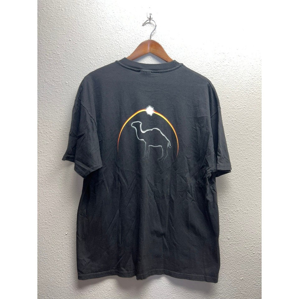 Vintage Camel Cigarettes Shirt Black Pocket Eclipse Cig Promo 90s Tee ...