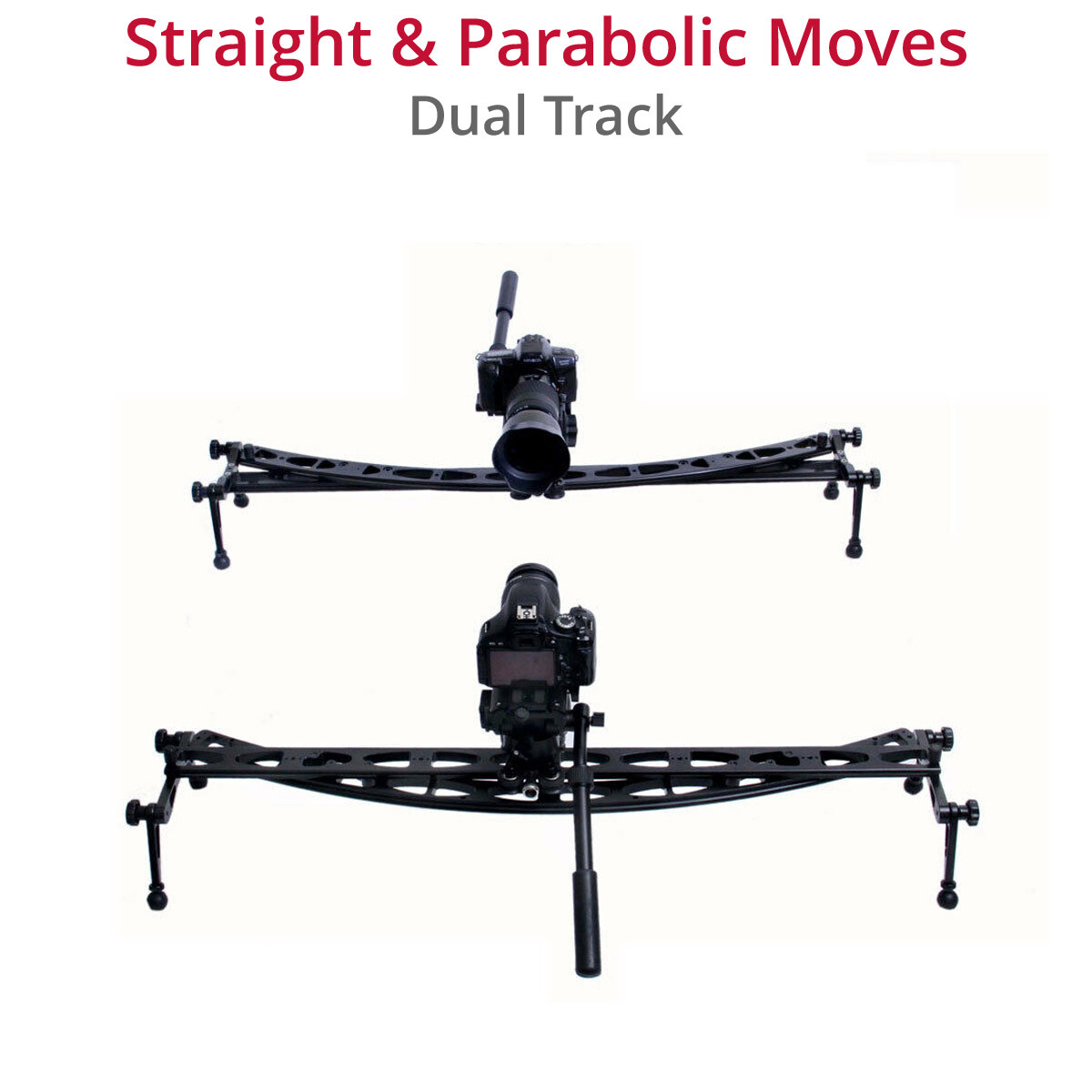 Curve and line Slider 3ft Tripod mount ability for Smooth video ...