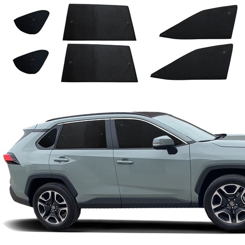 Fit For Toyota RAV4 19-25 Side Window Sunshade Black Camping Privacy ...