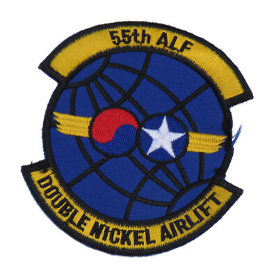 US Air Force 55th ALF Double Nickle Airlift Patch | eBay