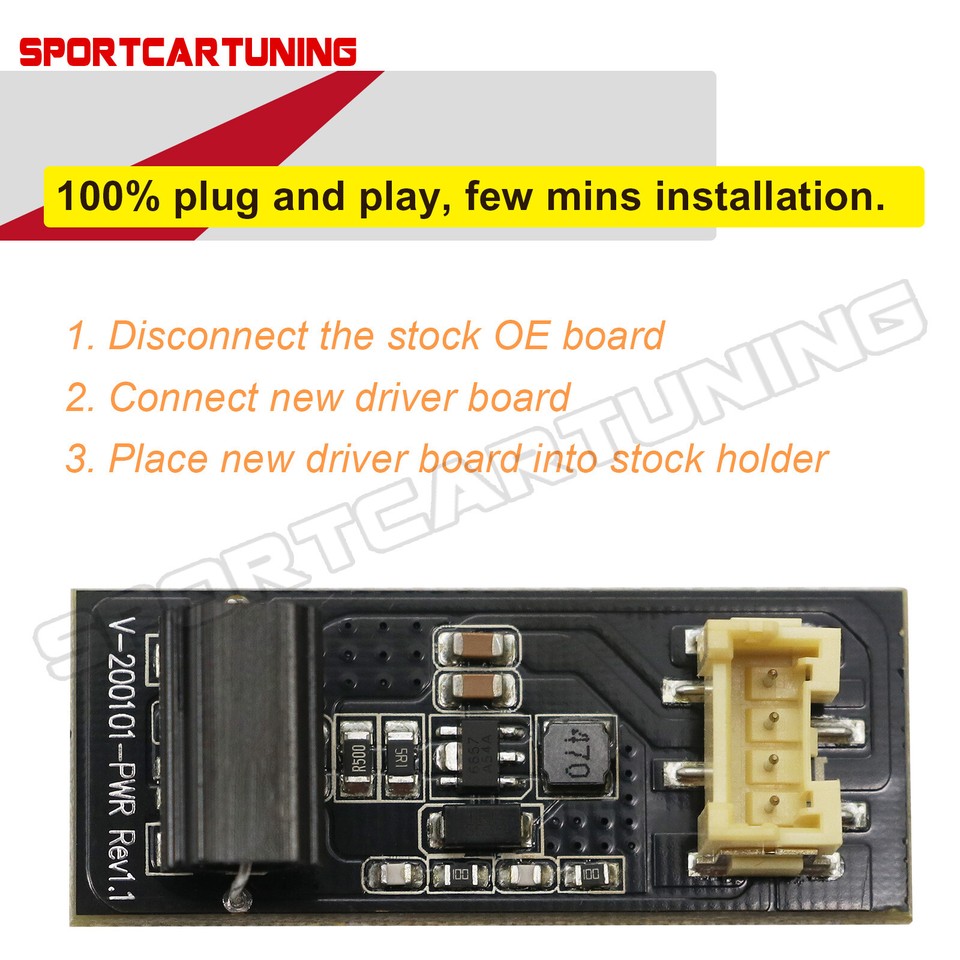 For 2010-2017 BMW X3 F25 LED Tail Light Driver Board Chip Replacement ...