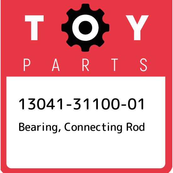 13041-31100-01 Toyota Bearing, connecting rod 130413110001, New Genuine ...