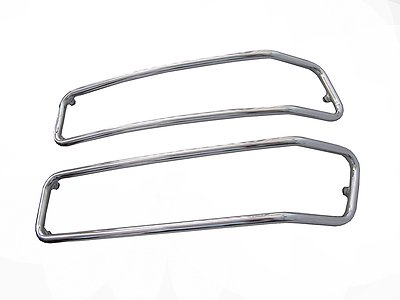 CHROME TOP RAILS FOR '14+ HARLEY DAVIDSON TOURING HARD SADDLEBAGS 2014 ...