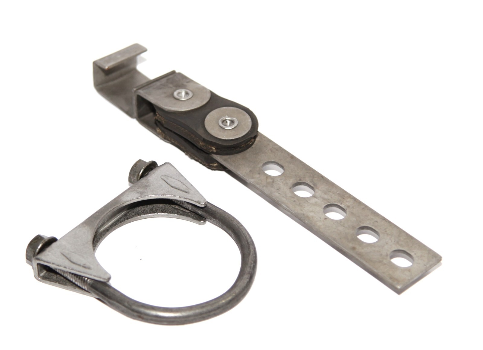 360¬∞Deg Swivel Heavy Duty Exhaust Tail Pipe Clamp Style Hanger + 2.5 ...