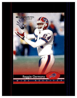 2002 Donruss Football Card #19 Reggie Germany | eBay