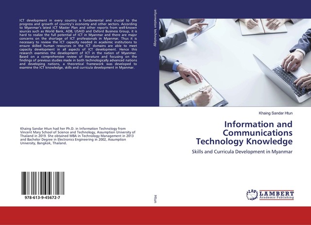 Information And Communications Technology Knowledge von Khaing Sandar ...
