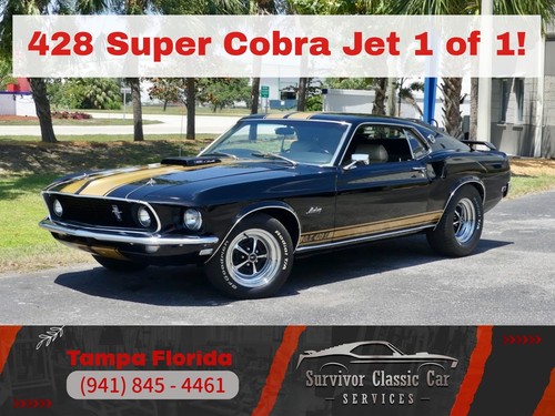 1969 Ford Mustang Sportsroof R-Code 428 Cobra Jet | eBay