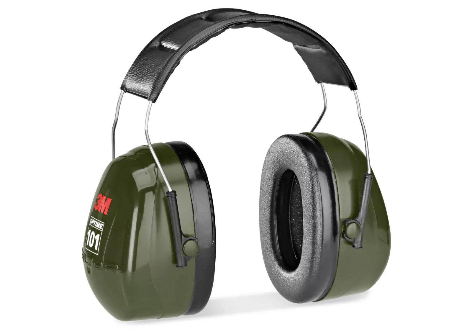 3M PELTOR OPTIME H7A 101 OVER-THE-HEAD EARMUFFS 27 DECIBELS NOISE ...
