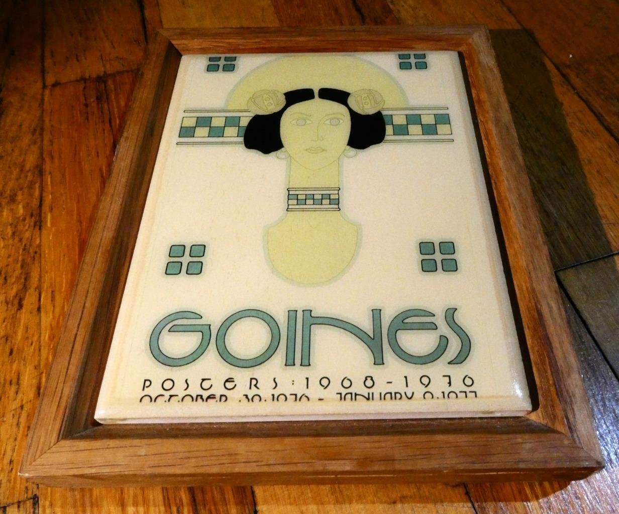 Kimberly Enterprise-David Goines Poster Exhibition Art Deco "Exotic ...