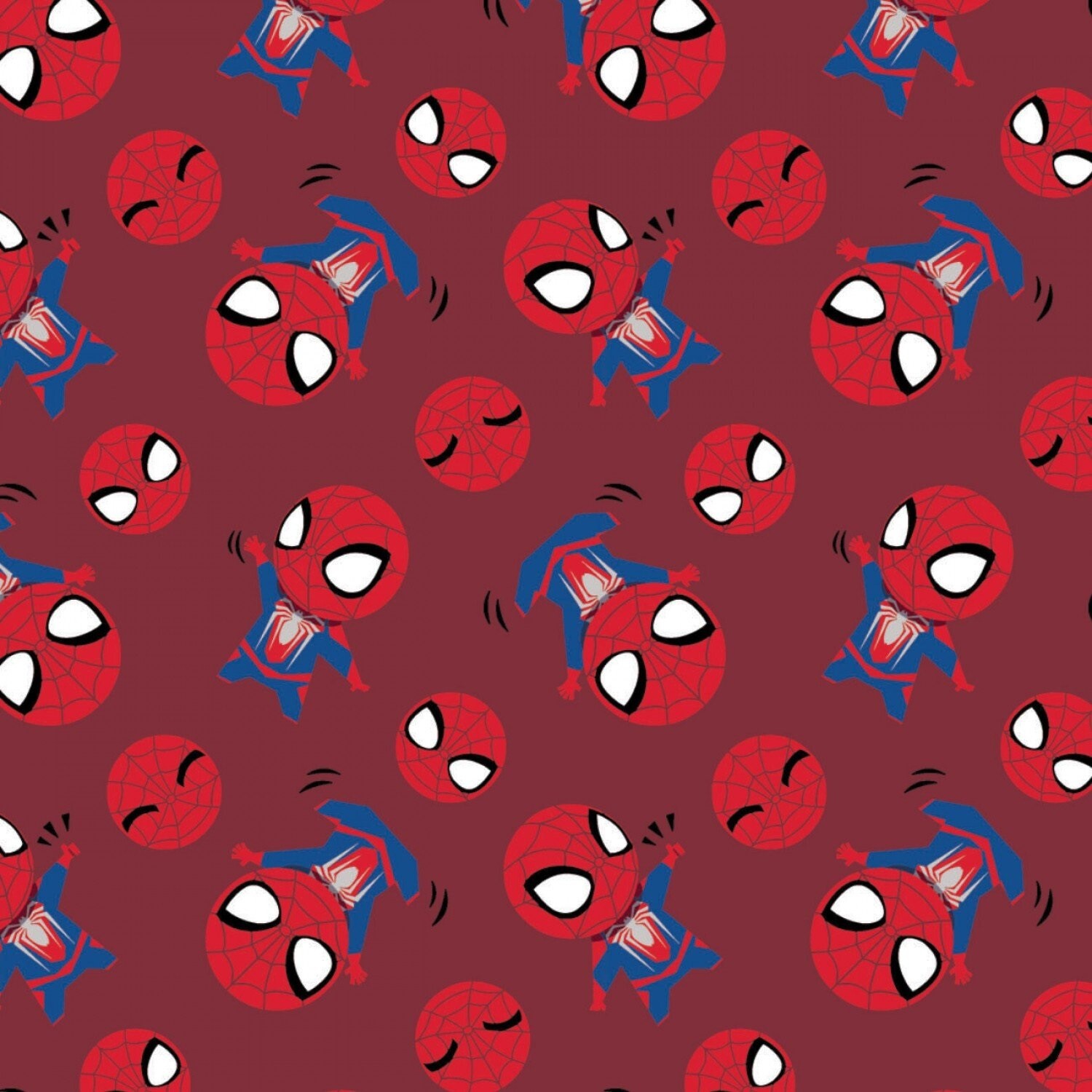 Spiderman Pattern Wallpaper