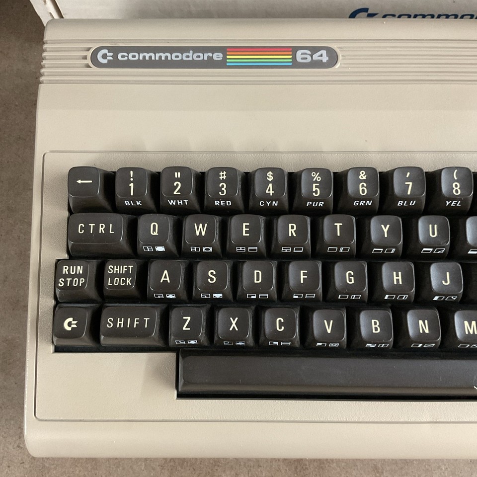Vintage Commodore 64 Personal Computer Console For Parts Or Repair With Box | eBay