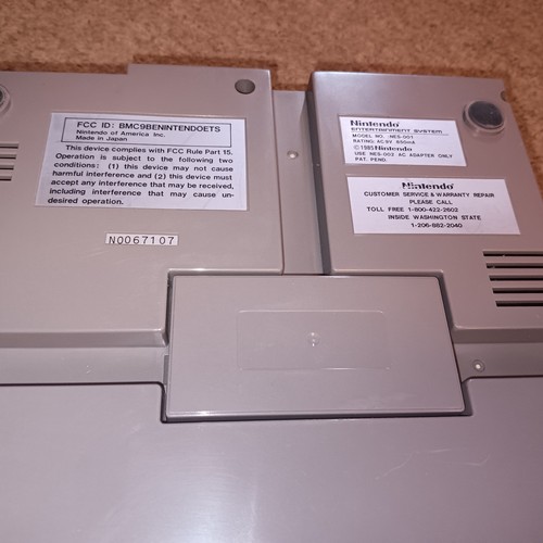 NES Nintendo 1985 Test Market Console TESTED CPU-02 Board LOW SERIAL ...