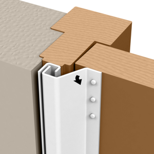 Steel Interlocking Door Security Strips, SecuStrip Plus For Outward ...