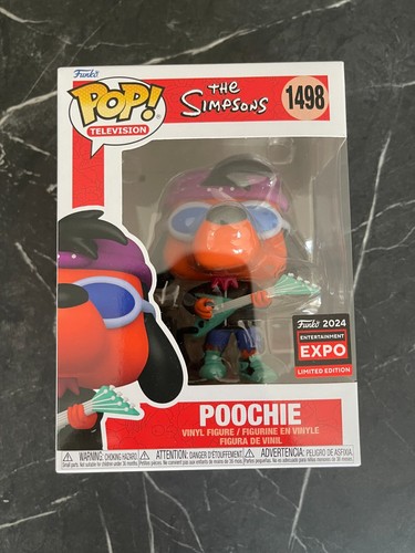 Funko Pop Television The Simpsons Poochie 2024 Expo Limited C2E2 1498 ...