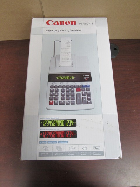 Canon Office Products Mp41dhiii Desktop Printing Calculator for sale ...