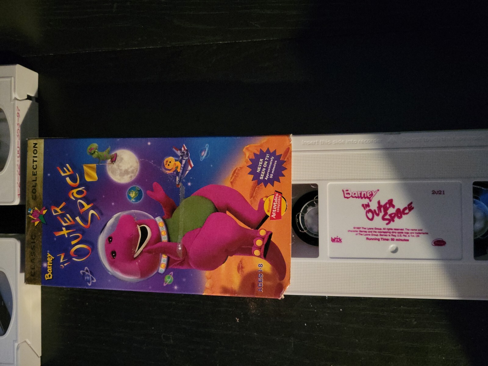 Barney - Barney in Outer Space (VHS, 1998) 3 barney movie lot ...