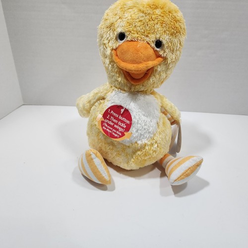 HALLMARK TOTALLY TICKLISH DUCK EASTER ANIMATED PLUSH Sings Flaps Wing ...