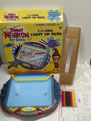 2001 Nickelodeon Jimmy Neutron "X-Ray Vision" Light Up Tracing Art Lamp ...