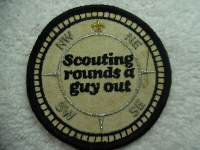 Boy Scout Patch Scouting Rounds a Guy Out 160-33A122 | eBay
