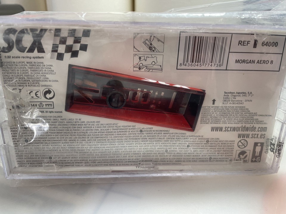 New SCX Morgan Aero 1/32 Slot Car - Ref 64000 | eBay