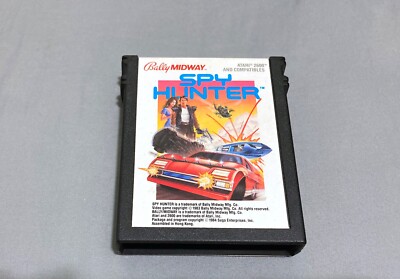 Atari 2600 Spy Hunter Game Cartridge NTSC CLEANED & TESTED Best Copy ...