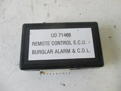 ROLLS ROYCE SILVER SPUR REMOTE CONTROL BURGLAR ALARM ECU MODULE UD71466 ...