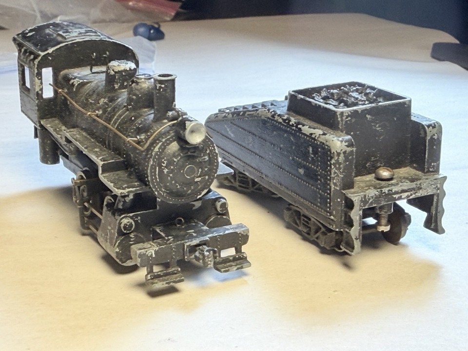 0-4-0 A5 PRR STEAM SWITCHER LOCOMOTIVE & TENDER VINTAGE HO JOHN ENGLISH ...