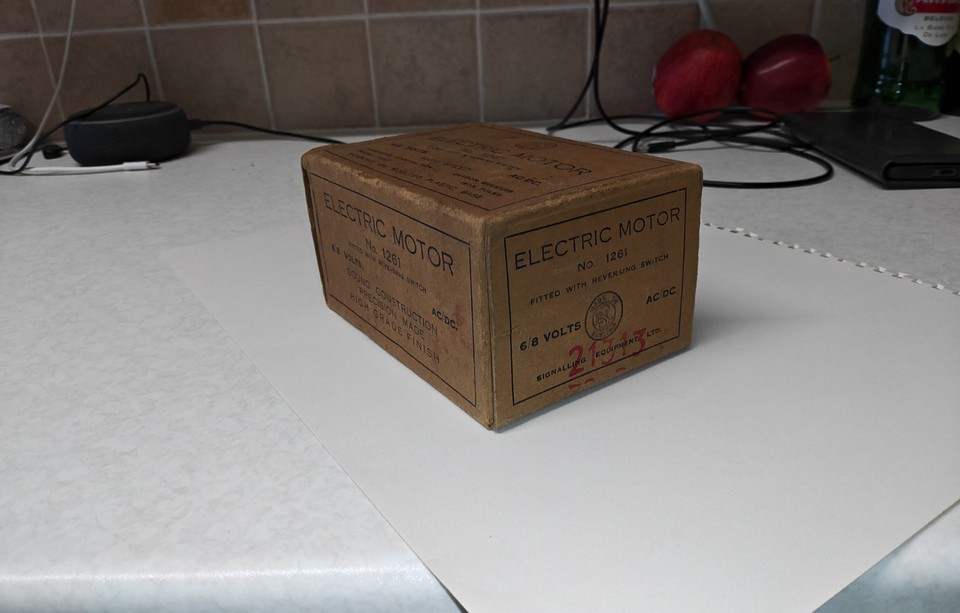 Signal Equipment Ltd, S E L Electric Motor / Dynamo for Mamod steam ...