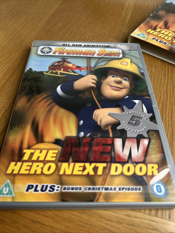 Fireman Sam the New Hero Next Door (DVD, 2008) | eBay UK