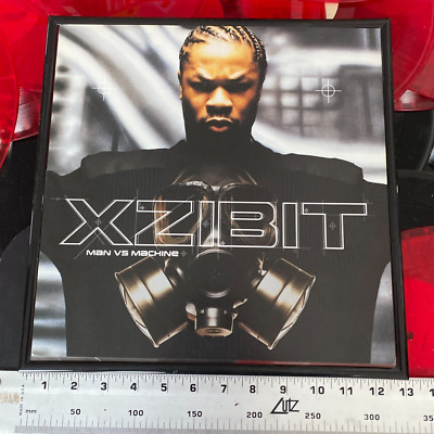 XZIBIT Man Vs. Machine CD/LP PROMO FLAT POSTER (UN)Framed | eBay