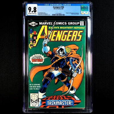Avengers #196 (MARVEL 1980) 🔥 1st Appearance of Taskmaster 🔥 CGC 9.8 | eBay