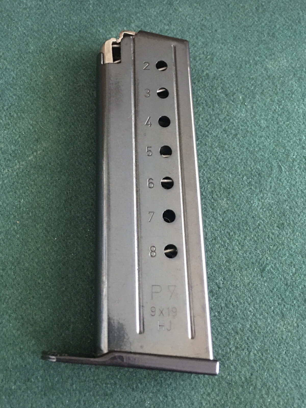 Heckler & Koch P7 PSP Factory Original 8 Rnd Magazine HK P7 H&K - HJ ...